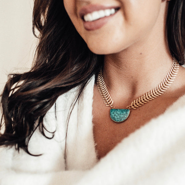 Athena Necklace - Handcrafted Jewelry – Everyone Handmade